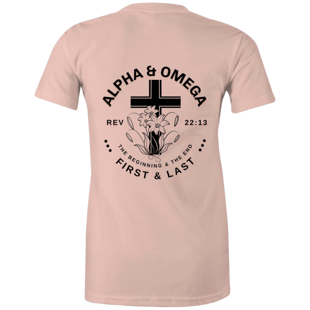 Alpha And Omega | Women's T-Shirt | Studio Salt & Light
