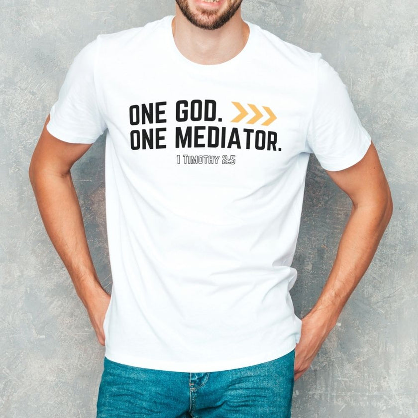 One God One Mediator | Men's T-Shirt | Studio Salt & Light